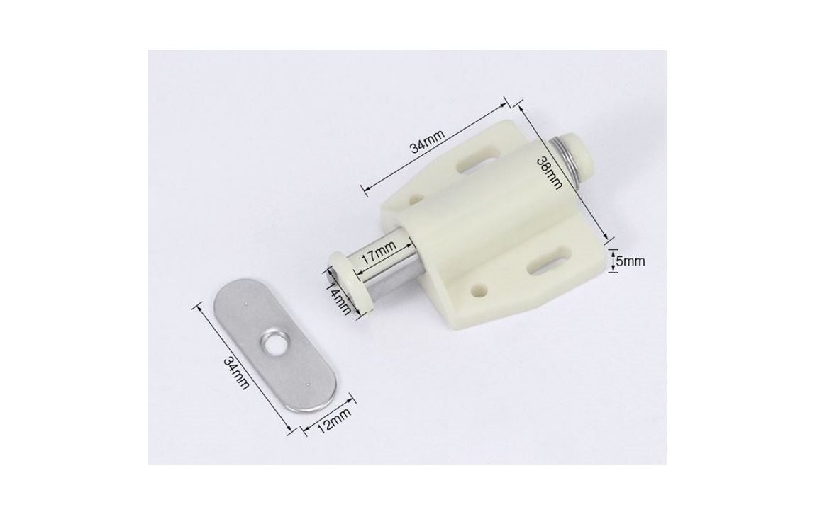 Magnetic Push to Open Touch Release Catch Latch Loft Drawer Cabinet Do ...