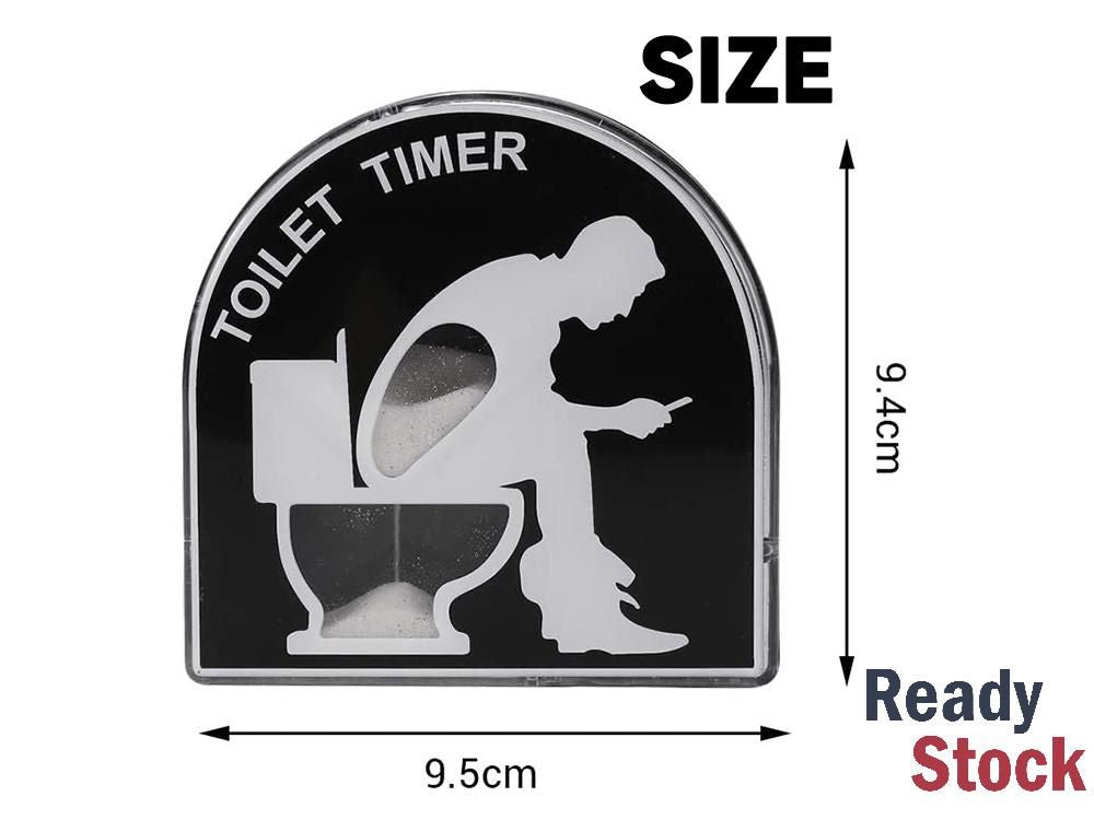 Toilet Timer Bathtoom Timer Sand Timer – golly.co.nz