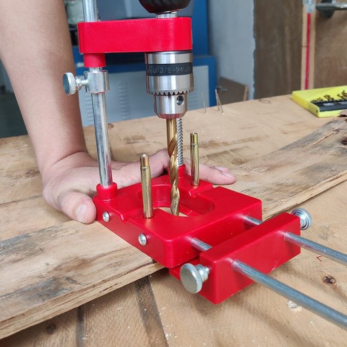 Woodworking Drill guide Wood Locator Template Drill Guide Tool – golly ...