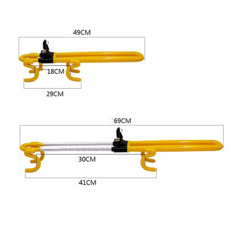 Car Steering Wheel Lock Anti Theft Security – golly.co.nz