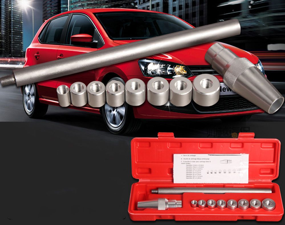 Universal 10pc Clutch Alignment Tool Kit Hand Bearing Transmission Too ...