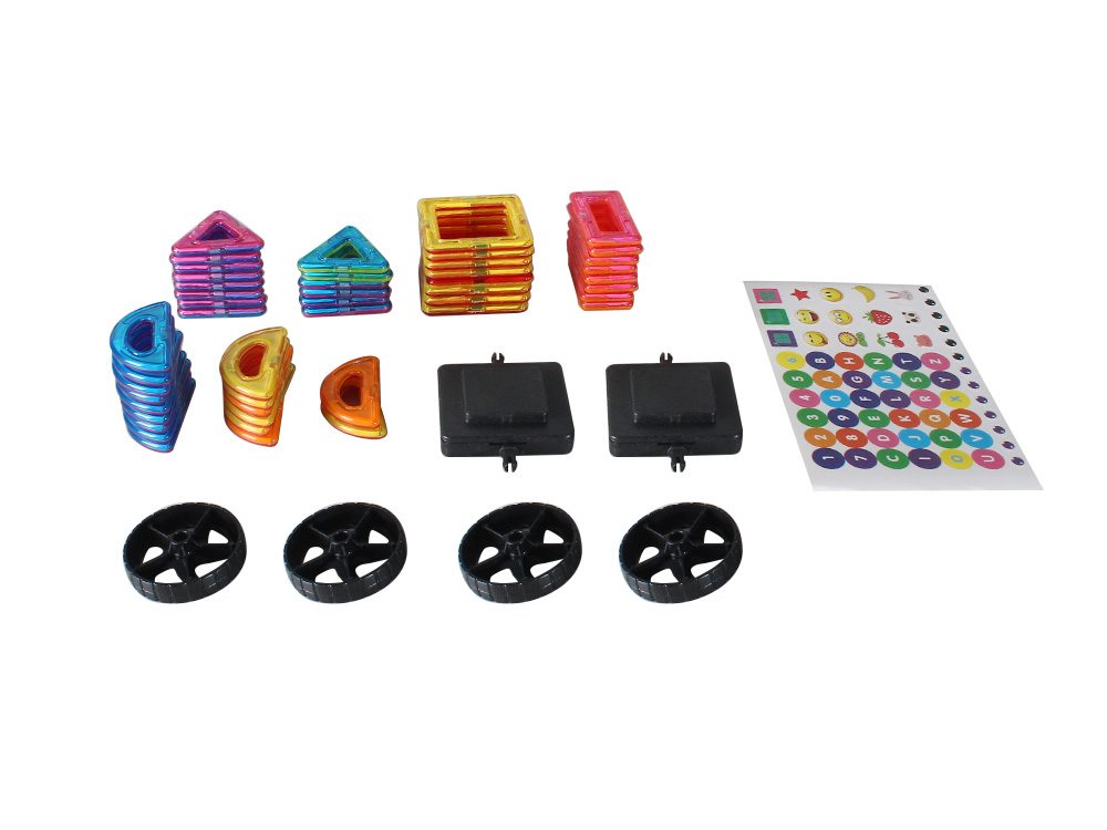 Magnetic Building Blocks Tiles Set – golly.co.nz