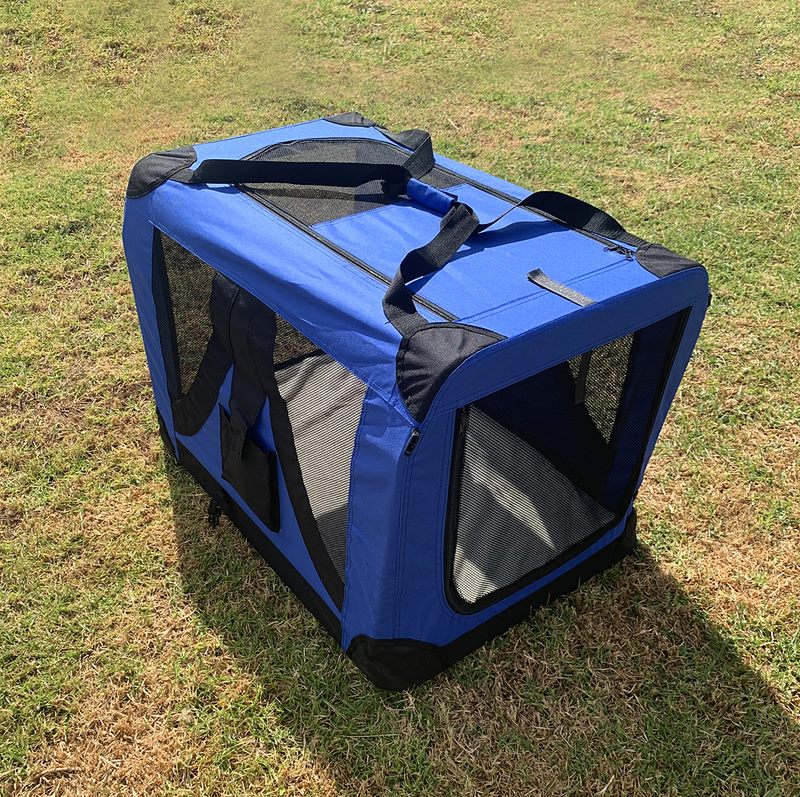 L Portable Cage Travel Pet Dog – golly.co.nz